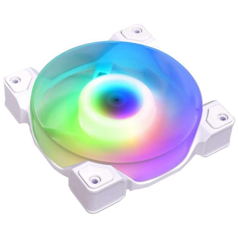 Jual ID-COOLING DF-12025 ARGB SNOW SINGLE 120mm ARGB LED Sync PWM Fan ...