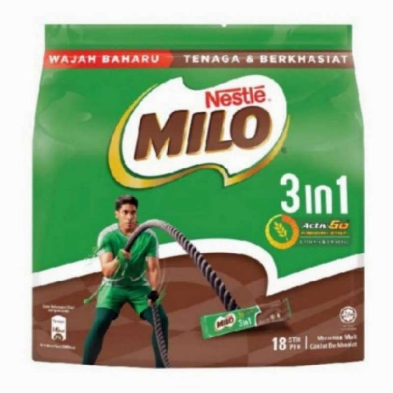 Jual Milo Malaysia Activ Go 3 in 1 Original - 18 stik di Seller King ...