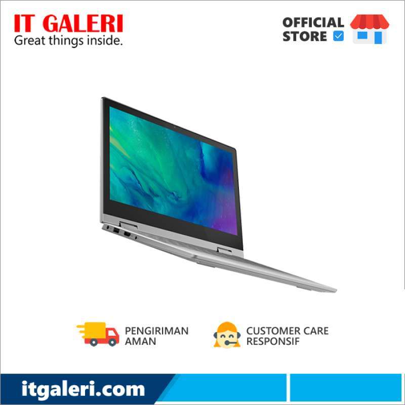 Jual Lenovo Ideapad Flex 3 82b2005sid N4020/4gb/256gb/ts 11.6/win11+ohs2021/platinum Grey Di ...