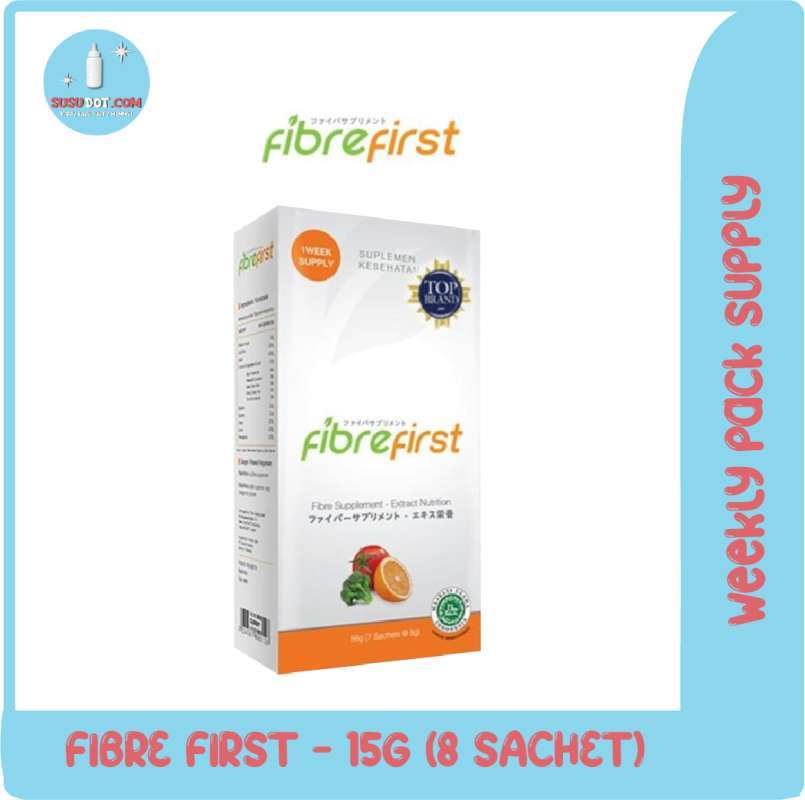 Promo FibreFirst - Suplemen Kesehatan Diet Detox 7 Sachet Diskon 15% di ...