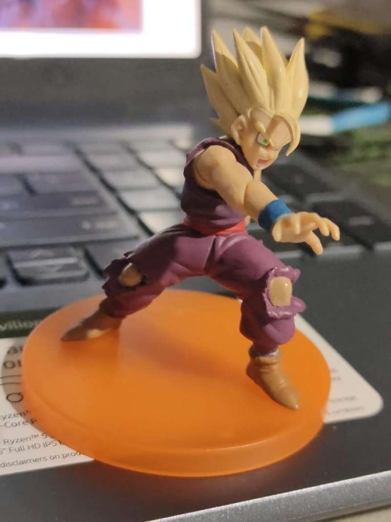 Jual Original Bandai Dragon Ball Unifive Son Gohan Ss2 Action Pose Rare ...