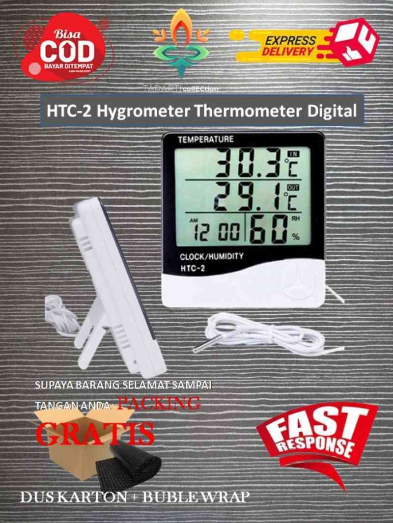 Jual Alat Cek Suhu Ruangan Digital / Htc 2 Higrometer Termometer Temperatur di Seller Myisha ...