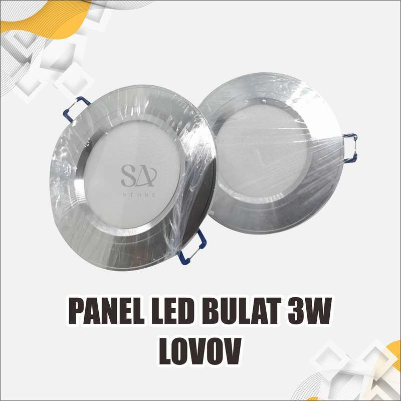 Jual PANEL LED IB BULAT 3W PTH di Seller S A store - Arjowinangun, Kota ...