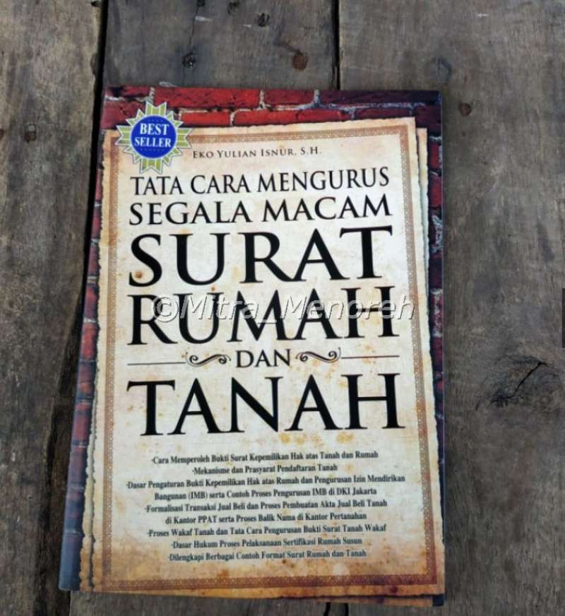 Jual PUSTAKA YUSTISIA Buku Tata Cara Mengurus Segala Macam Surat Rumah ...