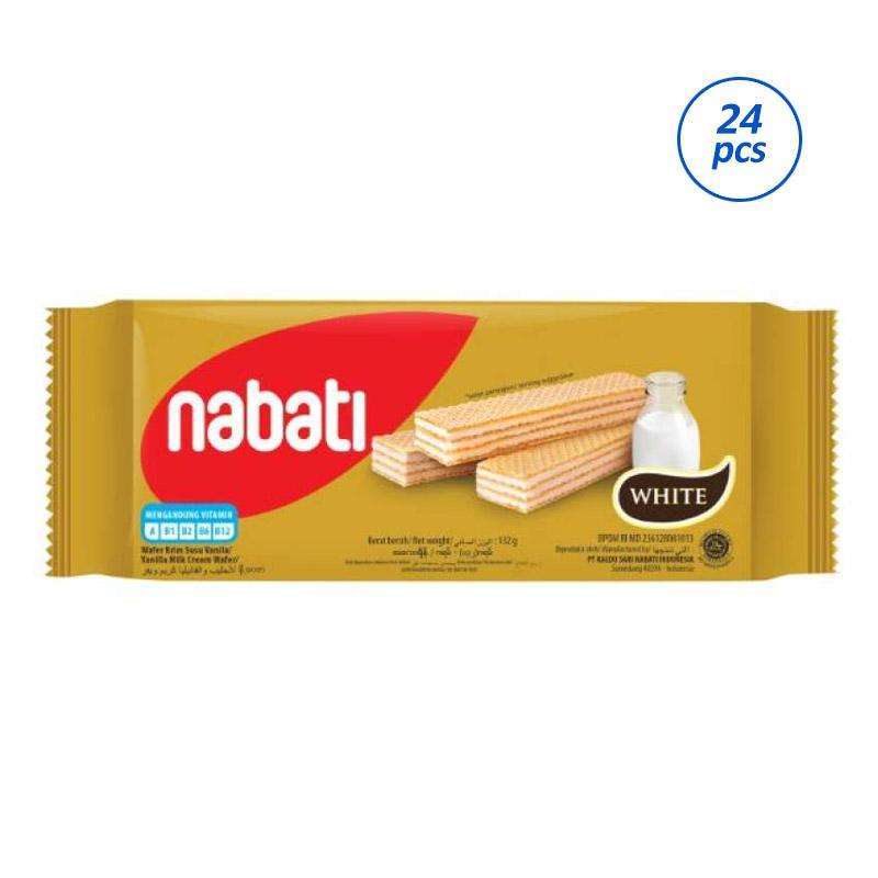 Jual WHS - Bundling Karton Nabati Richoco White Wafer [132 g x 24 Pcs ...