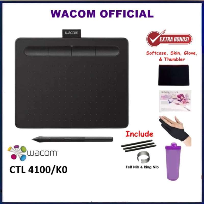 Jual Wacom Intuos CTL4100 CTL-4100/K0-CX CTL4100K0 CX CTL4100K0CX di ...