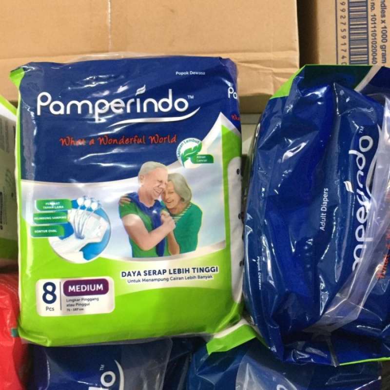 Promo Pamperindo Popok Dewasa / Adult Diapers M8/L7/Xl6 Diskon 17% di ...