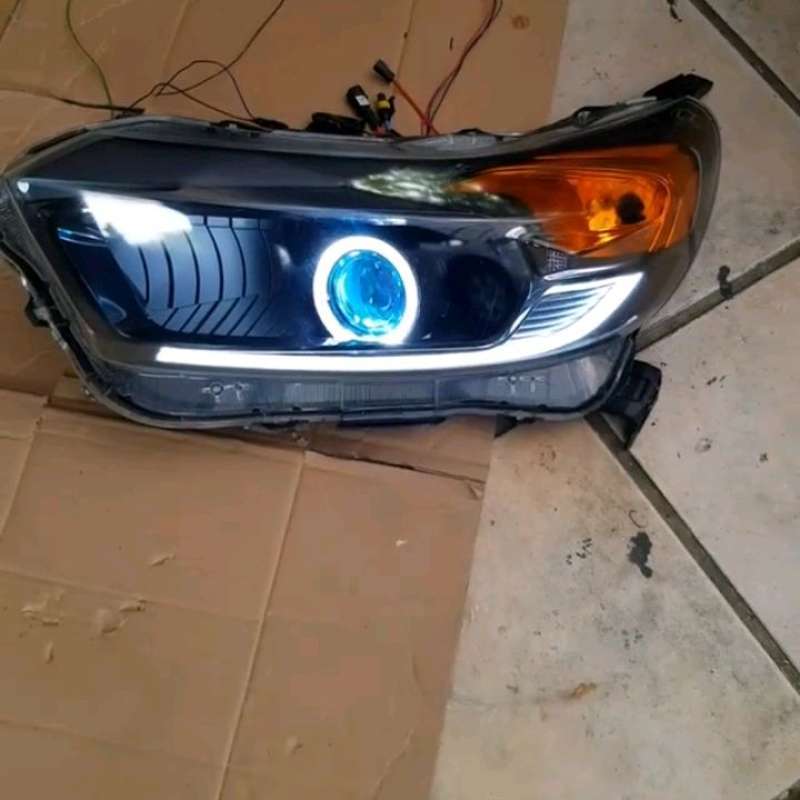 Jual Lampu Custom Honda New Brio 2022.Headlamp New Brio 2019-2022.Lampu ...