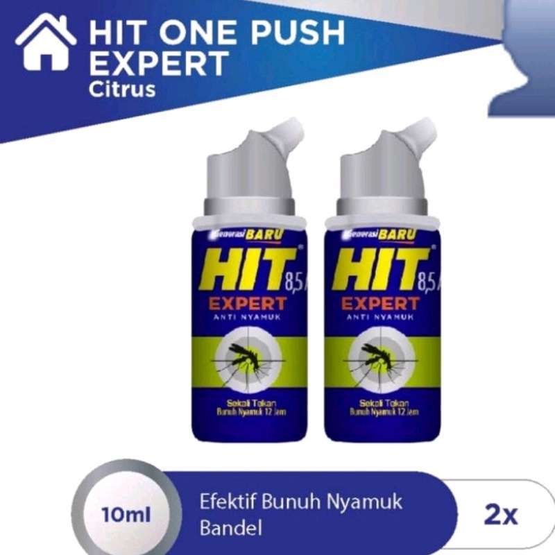 Promo HIT One Push Expert 10ml - Obat Nyamuk Semprot - Bunuh Nyamuk ...