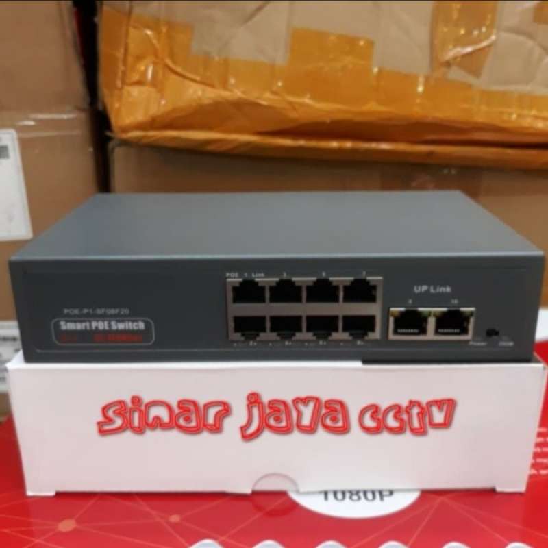 Jual SWITCH HUB POE 8PORT BISA SEMUA IP di Seller Cullen darrel ...