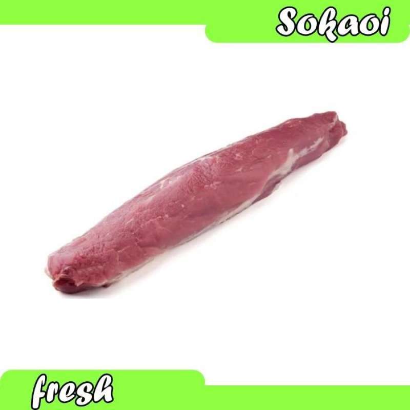 Jual HAS DALAM BABI DAGING BABI DAGING SEGAR PORK TENDERLOIN di Seller ...