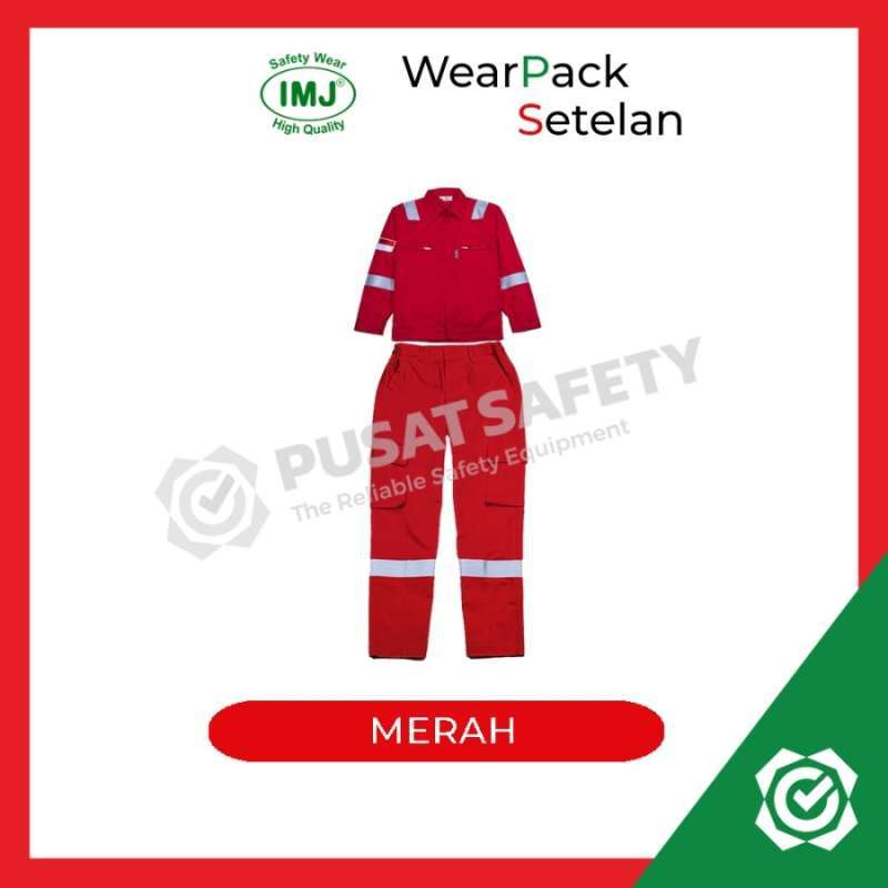 Jual Wearpack Safety Setelan Imj Full Cotton 3m Baju Seragam Proyek ...
