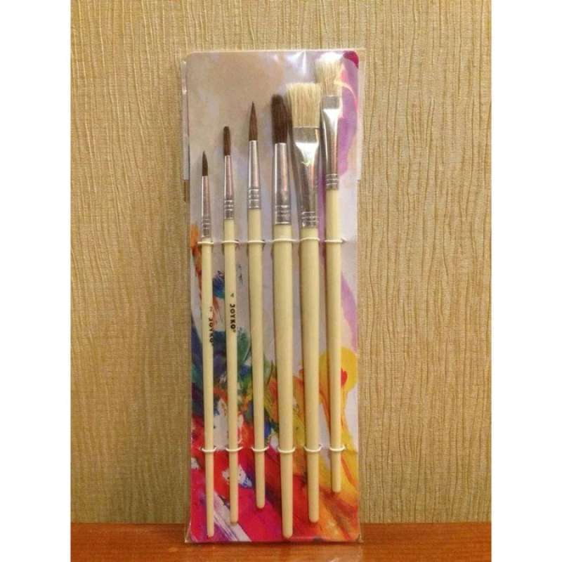 Jual [ Set ] Kuas Lukis / Brush - Joyko Br-1 Murah Di Seller Beli Atk ...