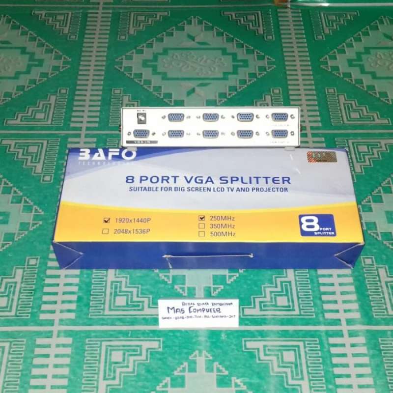 Promo Vga Splitter Bafo 8 Port/Bafo Splitter Vga 8 Port/Splitter Vga ... Promo Vga Splitter Bafo 8 Port/Bafo Splitter Vga 8 Port/Splitter Vga ...
