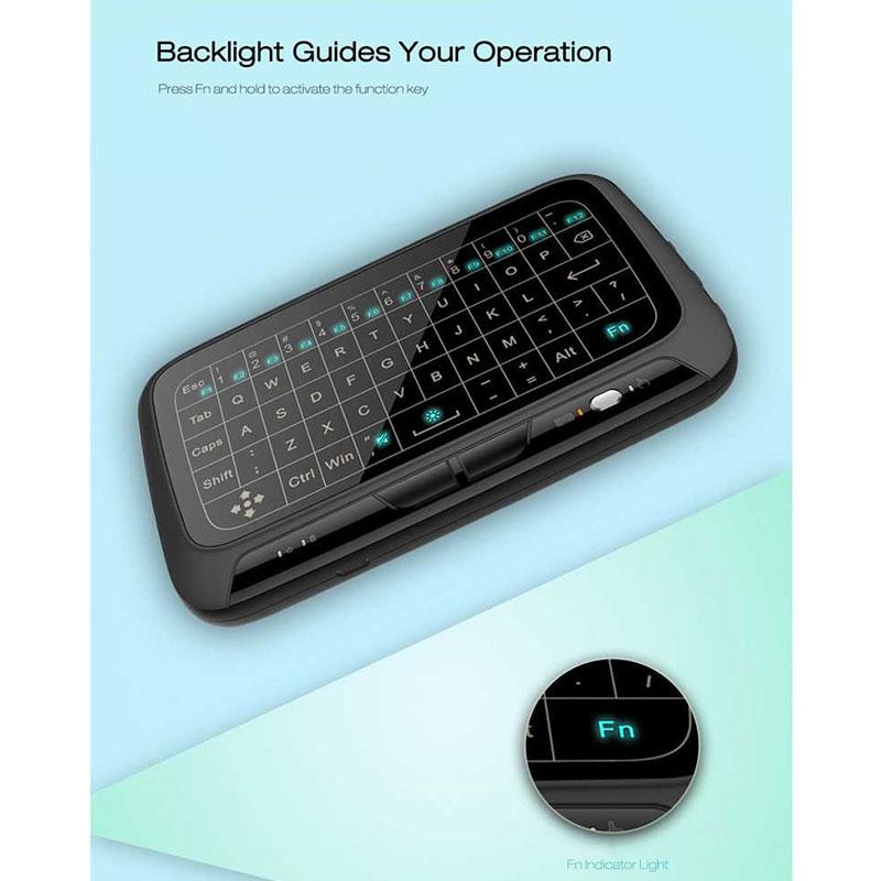 Jual Itech H18 Plus Wireless Touchpad Qwerty Keyboard [rechargeable/ 2 ...
