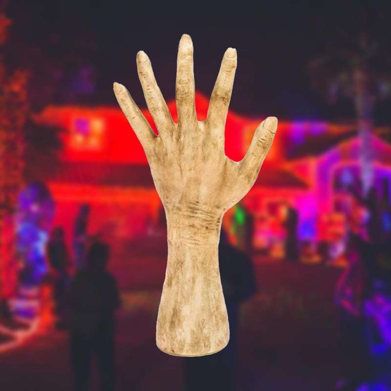 Promo Hand Shaped Scene Props Organiser Halloween Decoration for Living ...