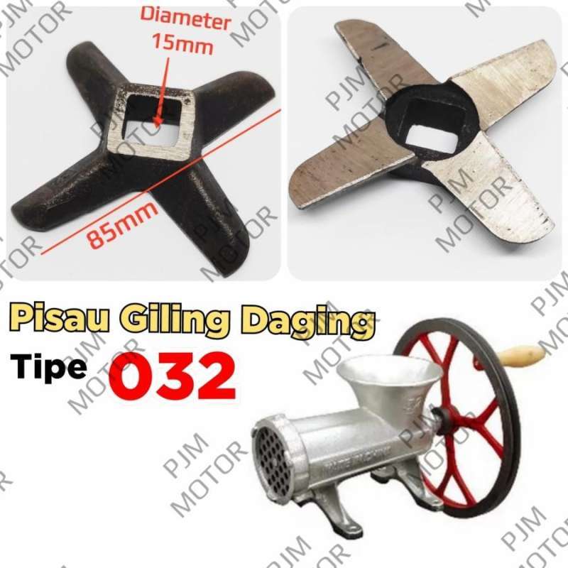 Jual 032 KNIFE GRINDER PISAU GILING DAGING BAKSO IKAN NO 32 MEAT BLADE ...