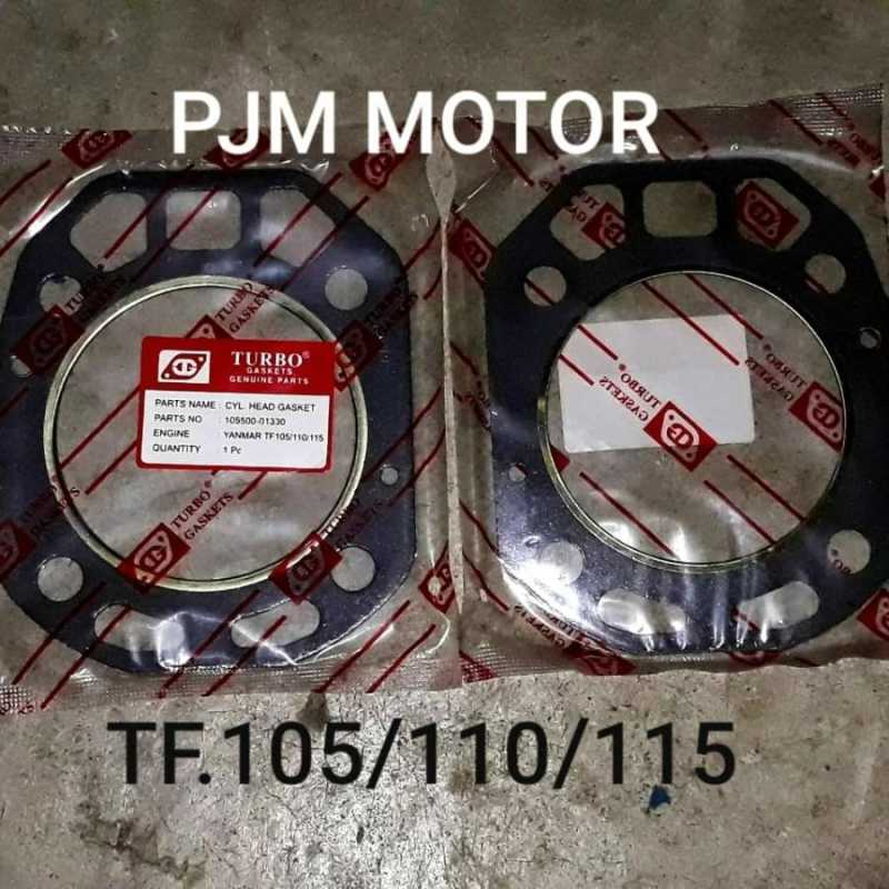 Jual Gasket Head Paking Deksel Mesin Yanmar Tf105 Tf110 Tf105 di Seller ...