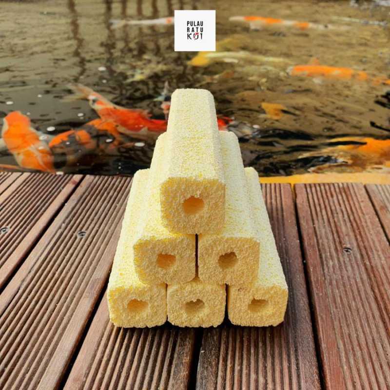 Jual 1 Box Media Filter Bacteria House/Rumah Bakteri 16 Cm Ukuran Besar ...