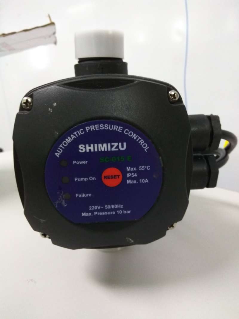 Promo Shimizu sc 015 e automatic pressure control Diskon 30% di Seller ...