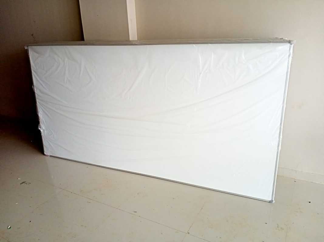 Jual Papan Tulis Whiteboard Sekolah 120x240 Gantung/ Tempel Tembok Di ...