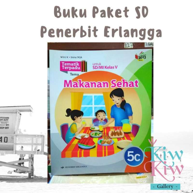 Jual Buku Tematik Terpadu Kelas 5/V SD/MI Jilid 5C - Erlangga di Seller KiwKiw Gallery - Kramat ...