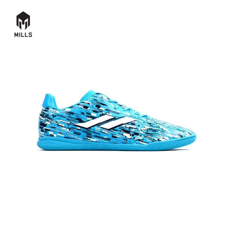 Jual MILLS Sepatu Futsal Dellas IN Blue Radience/Navy/White 9400503 di ...