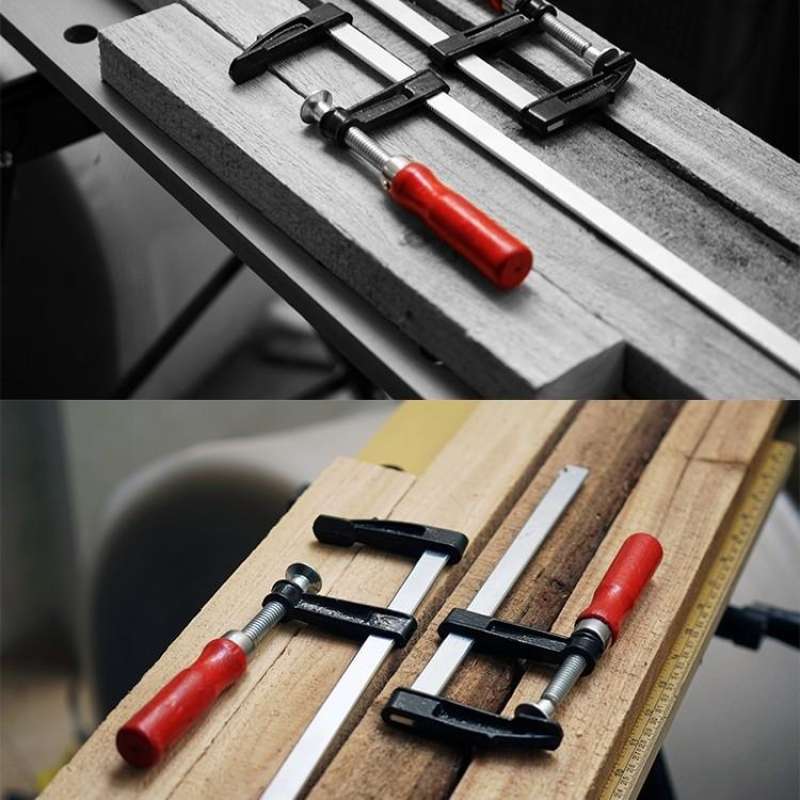 Jual F Clamp - Catok Penjepit Kayu Jumbo - Panjang 1 Meter / 12 X 100cm ...