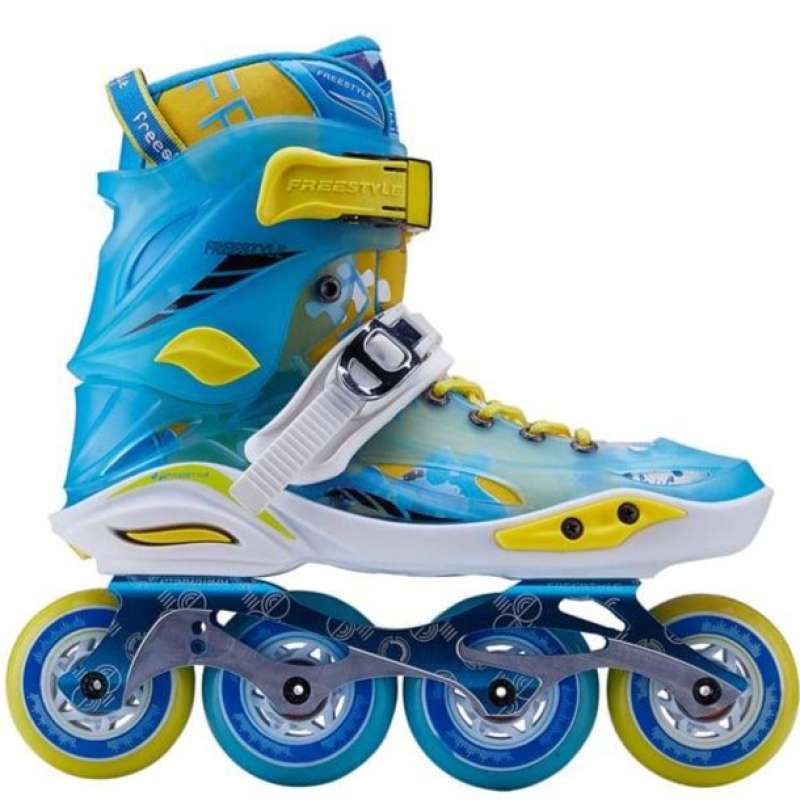 Jual Sepatu Roda Anak Inline Skate Anak Freestyle N9 Biru di Seller ...