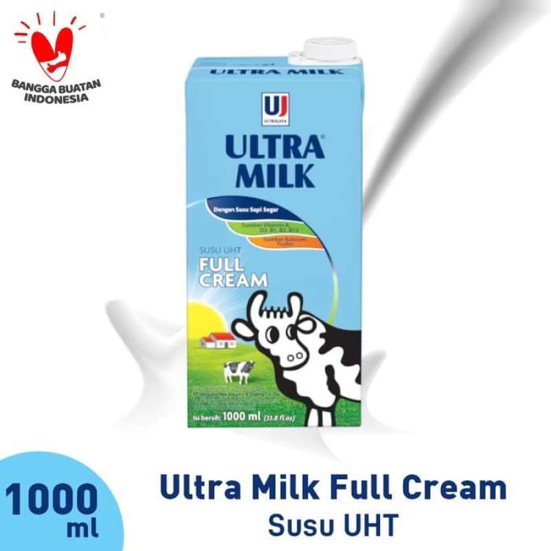 Promo Susu Ultra Uht Rasa Plain 1L X 6 Diskon 10% di Seller Dhiya.id ...