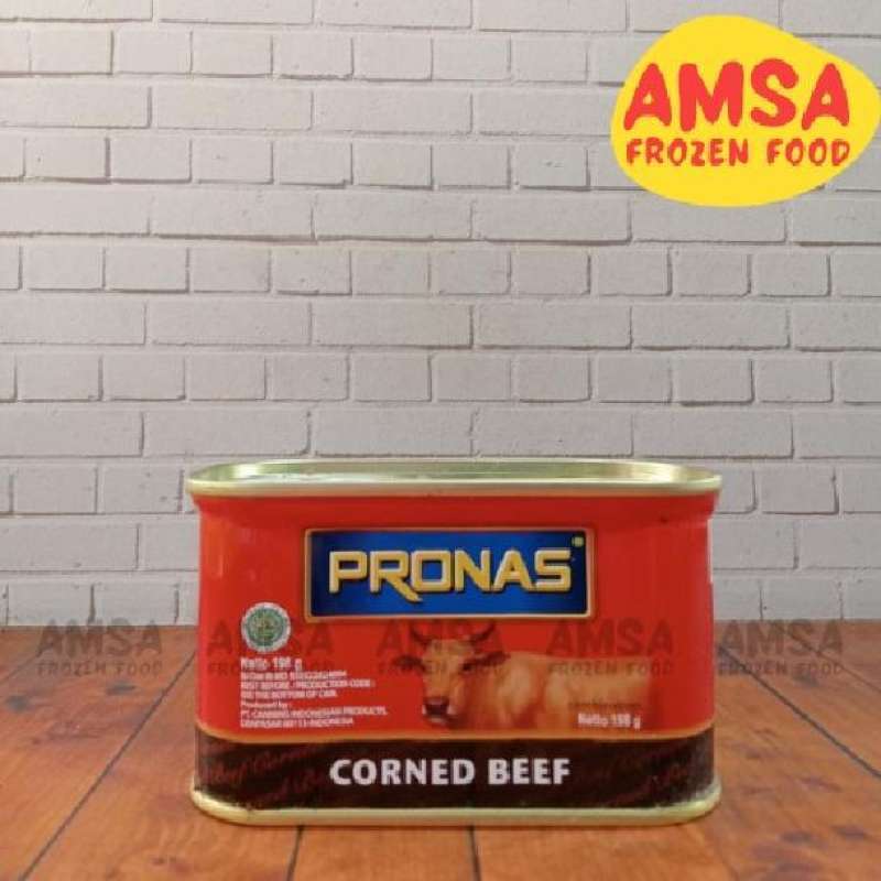 Jual Pronas Kornet Daging Sapi 198 gr | Pronas Kornet Sapi Kaleng 198 ...