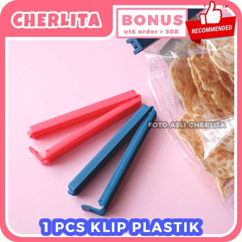 Promo KLIP PENUTUP PLASTIK PIPING BAG SEGEL PENJEPIT PACKAGING PANJANG ...