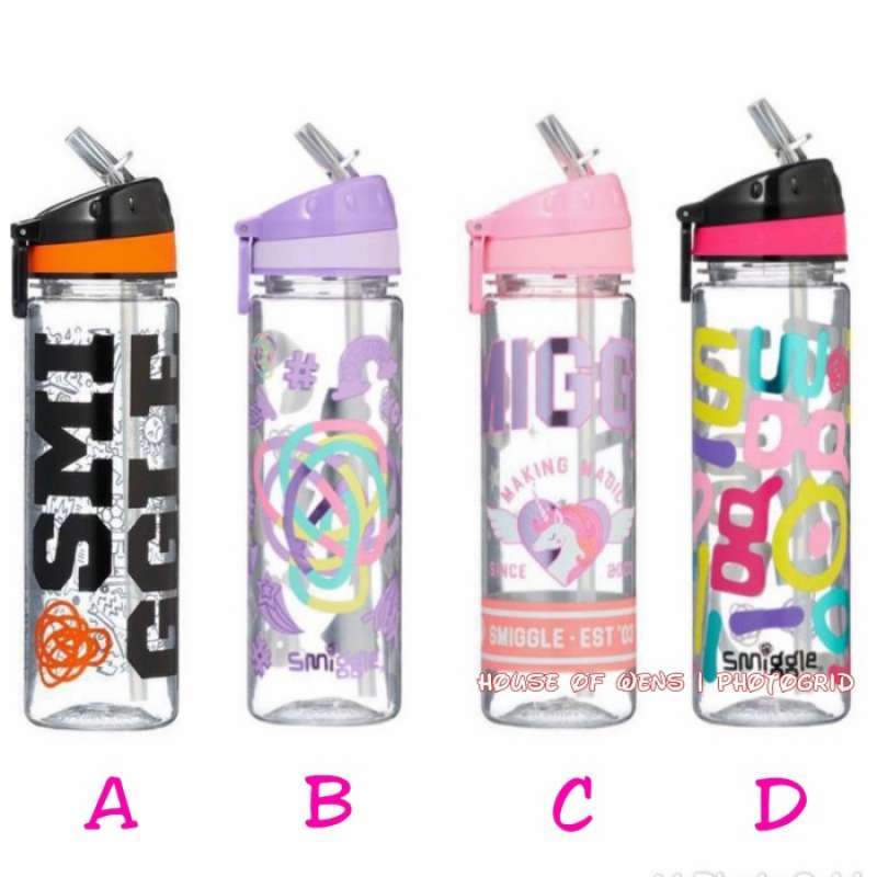 Jual Smiggle Smiggler Drink Up Bottle - Botol Minum Smiggle Original di ...