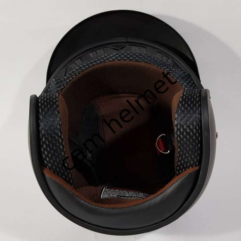 Jual Helm Bogo Gentlement Black Gloss + Kaca Ava Original Bukan ...