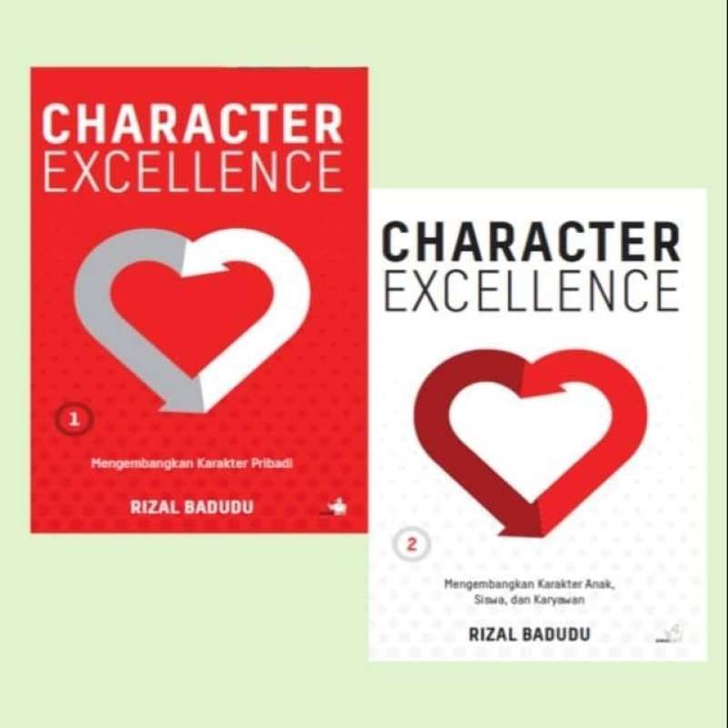 Promo Paket 2 Buku Character Excellence Mengembangkan Karakter Rizal ...