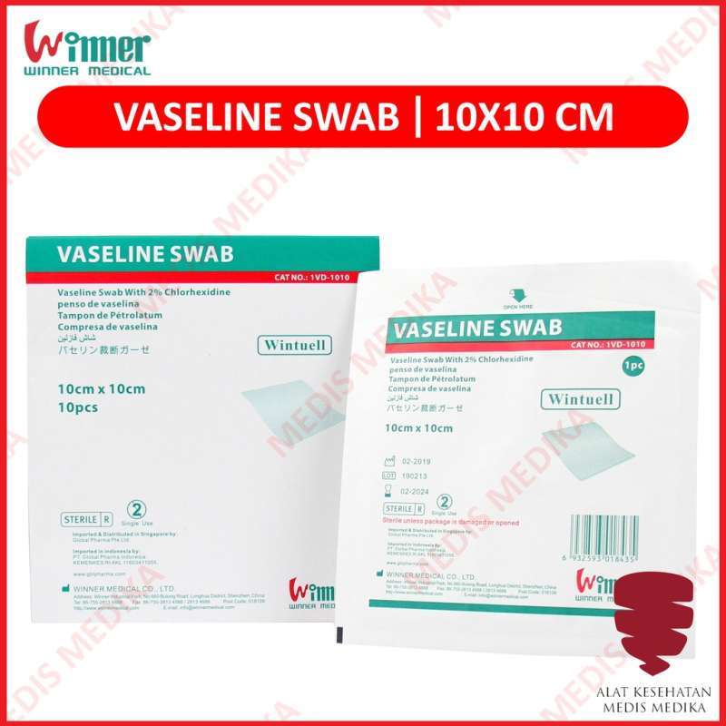 Jual Vaselin swab 10 x 10 cm Kasa Luka Seperti Supratul Daryantul ...