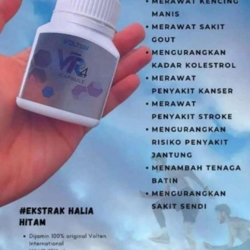 Jual Volten Vr4 Capsule Jahe Hitam/ Obat Kanker / Obat Tumor/ Obat ...