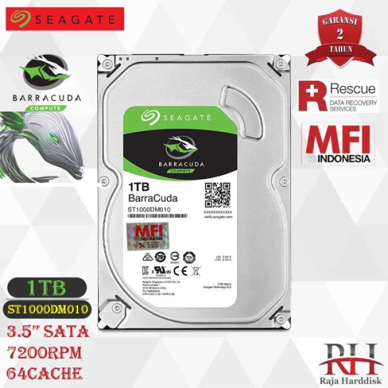 Promo Seagate Barracuda 1tb 7200rpm Diskon 13% Di Seller Alexamiro Store - Cengkareng Timur ...