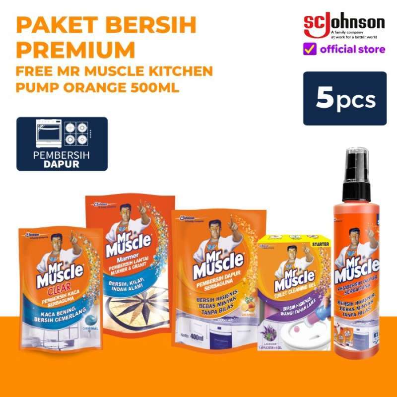 Jual Mr Muscle Paket Bersih Premium Di Seller Snj Sentra Group ...