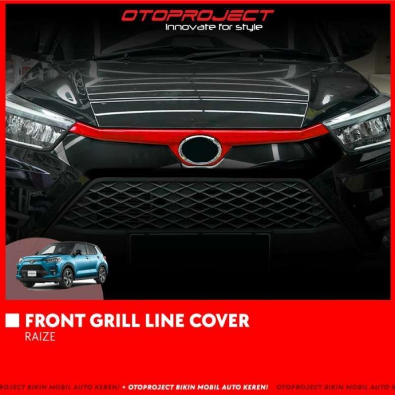Jual Cover List Front Grill Depan Toyota Raize 2021 di Seller Gasta ...