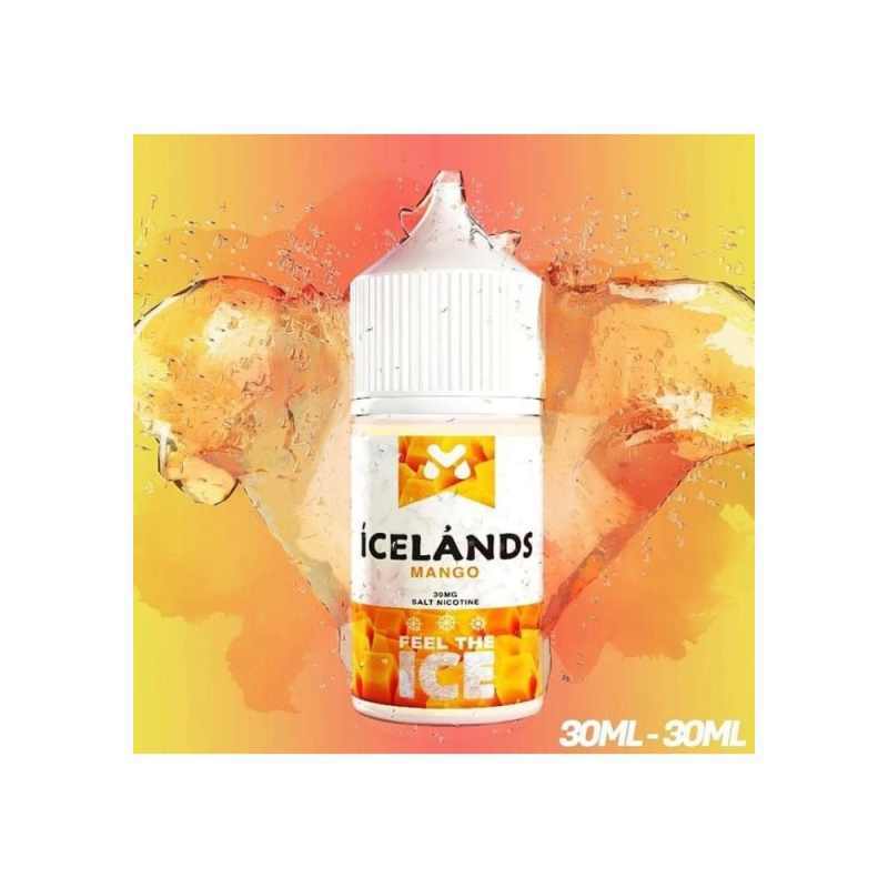 Jual Saltnic Icelands Mango Ice 30Mg 30Ml Salt Nic Iceland Lands Liquid ...