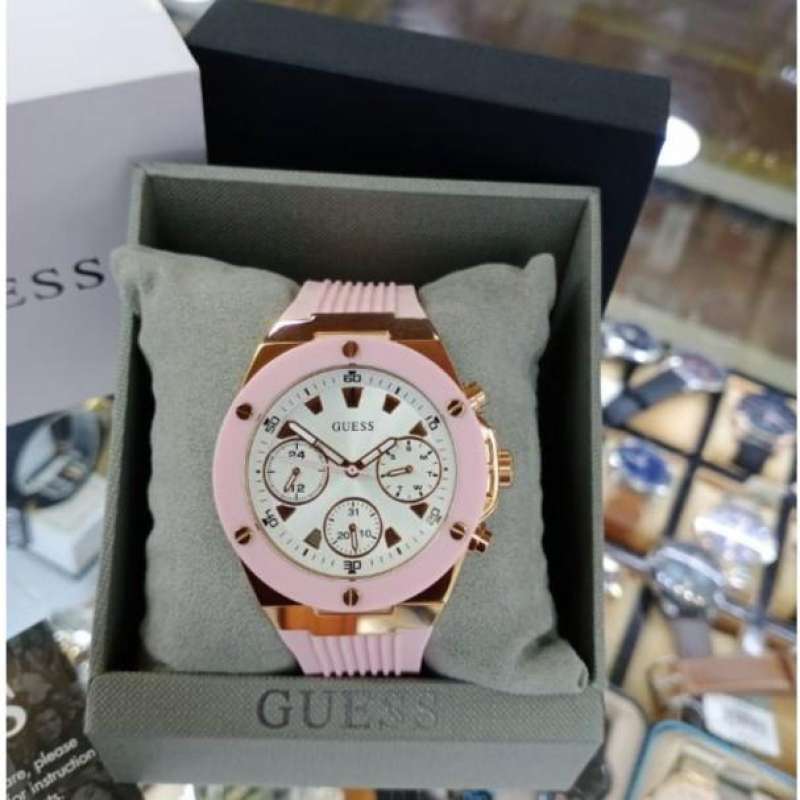 Jual Guess Gw0030l4 Original Athena Jam Tangan Wanita Analog Pink ...