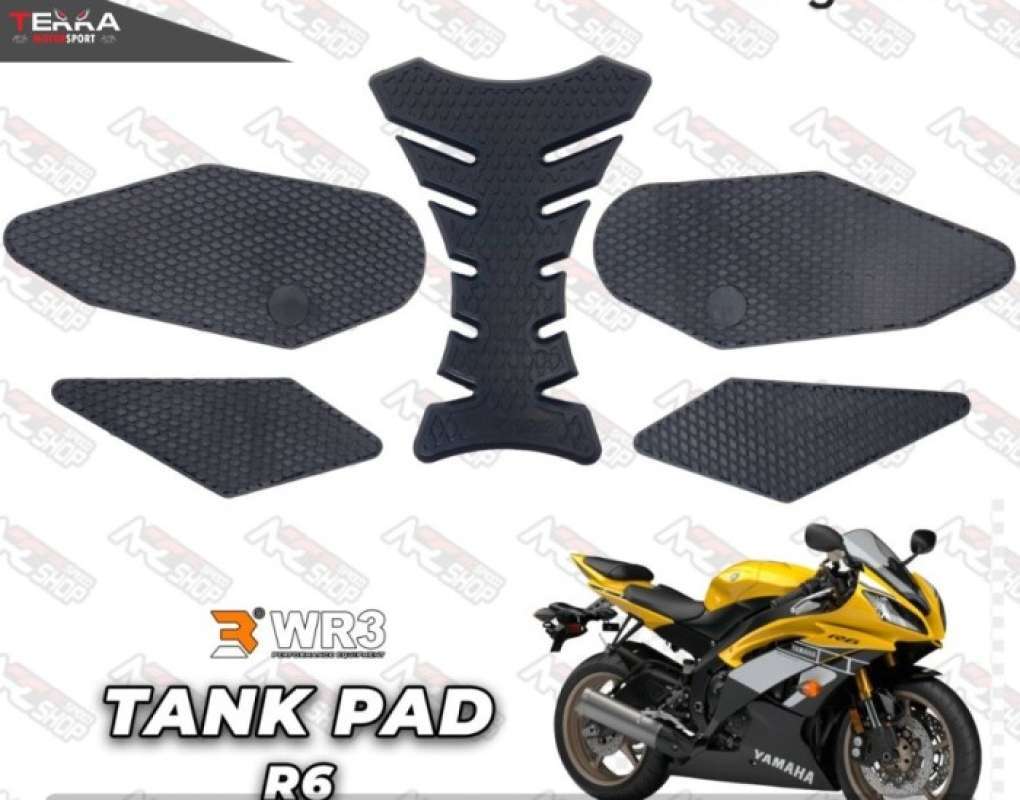 Jual Tank Pad / Tank Grip set Type-1 Yamaha R6 di Seller Cintamotormu ...