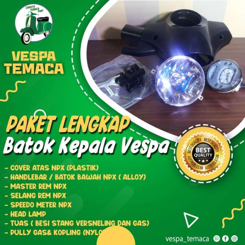 Jual Batok Kepala Vespa NEW PX (PAKET LENGKAP) - Multivarian ...
