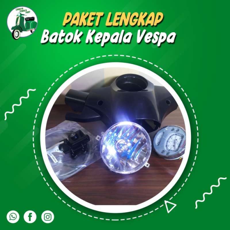 Jual Batok Kepala Vespa New Px (paket Lengkap) Di Seller Cintamotormu ...