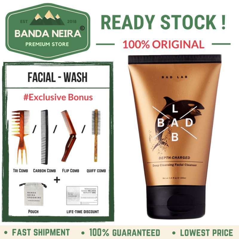 Jual BadLab / Bad Lab Depth Charged Deep Cleansing Facial Cleanser di ...