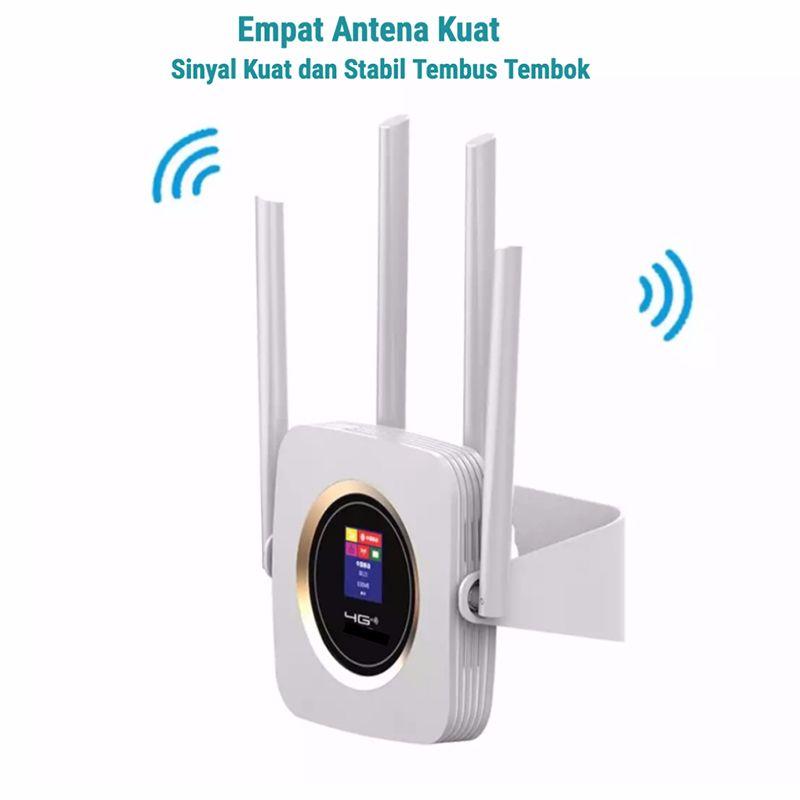 Jual Oem Modem Wifi Router 4g Simcard Lan/wan Portable [4 Antenna ...