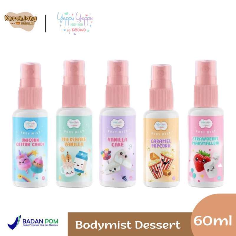 Jual [Langsung Kirim] Yeppu Yeppu by Kiyowo Bodymist Dessert Series ...