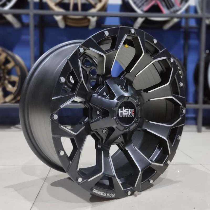 Jual HSR GOKU R18 LEBAR 9 BAUT 6 PCD 139,7 BISA BUAT FORTUNER PAJERO ...