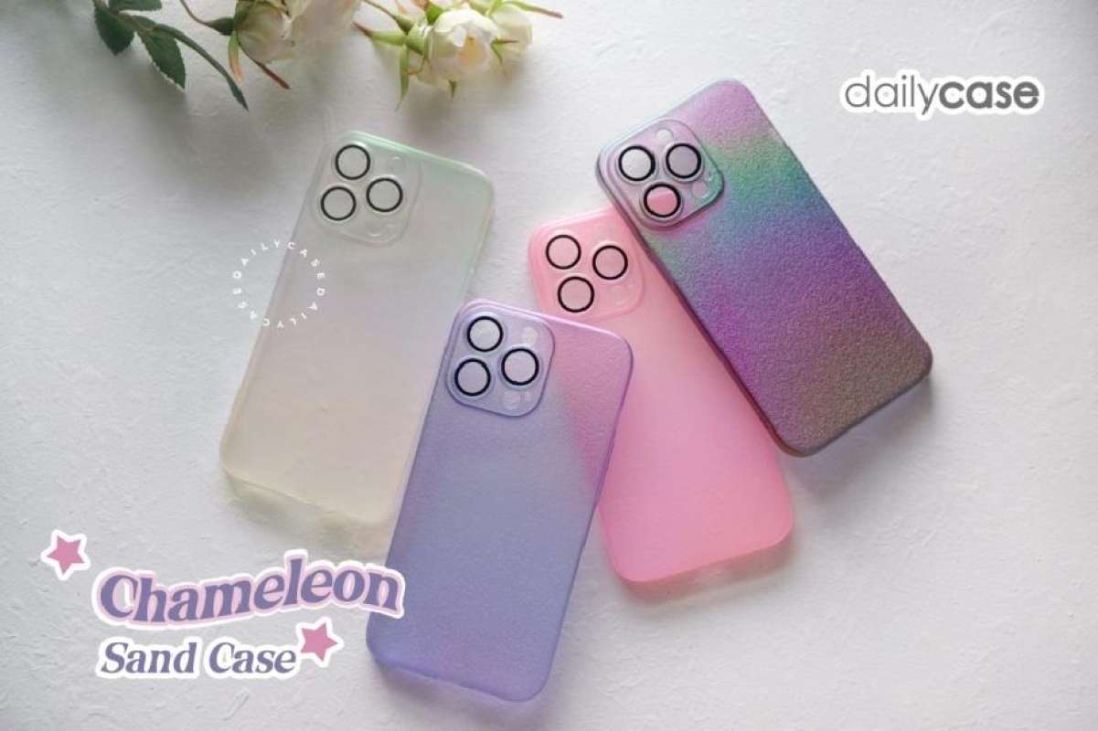 Jual Terbaru ! Chameleon Glitter Texture Case iPhone 13 Pro Max 12 ...